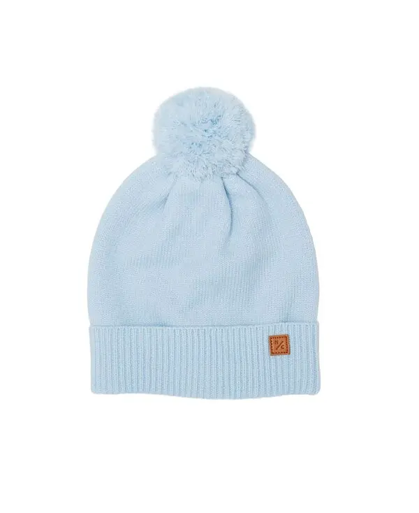 NORTHERN CLASSICS Knit Pom Beanie - Cloud Blue