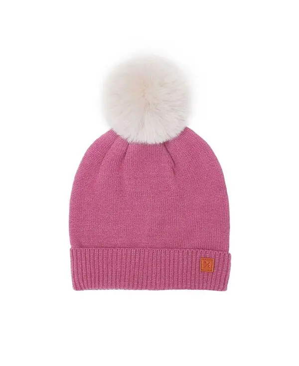 NORTHERN CLASSICS Knit Pom Beanie - Rose Pink