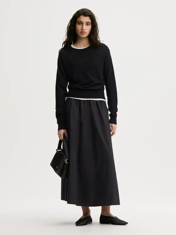 BY MALENE BIRGER Pheobes Maxi Skirt - Black