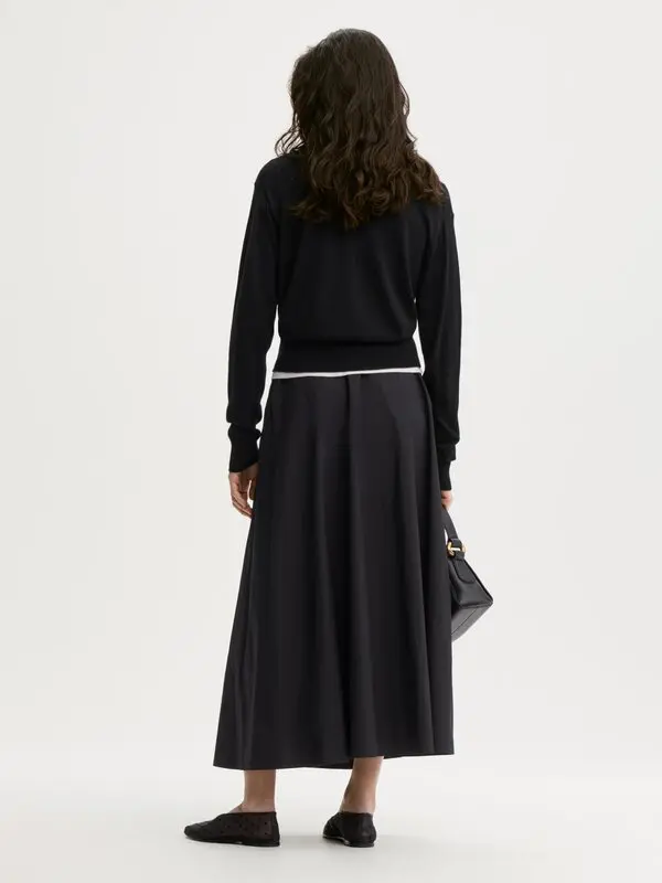 BY MALENE BIRGER Pheobes Maxi Skirt - Black