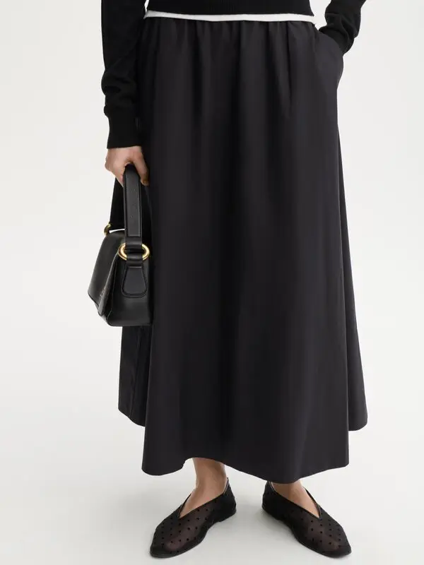 BY MALENE BIRGER Pheobes Maxi Skirt - Black