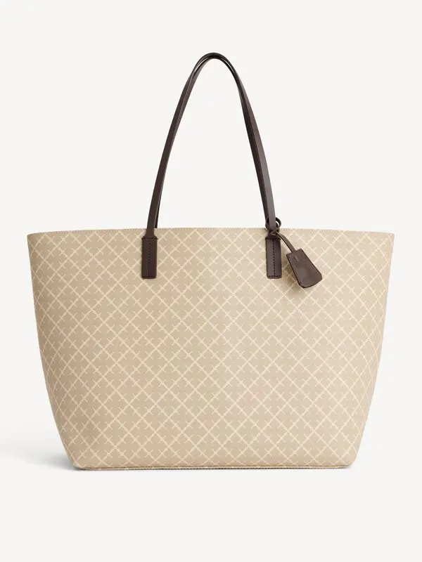 BY MALENE BIRGER Abi Printed Tote Bag - Feather