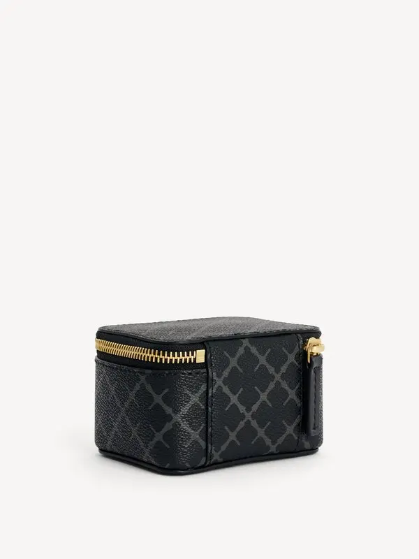 BY MALENE BIRGER Bijoux Jewellery Bag - Charcoal
