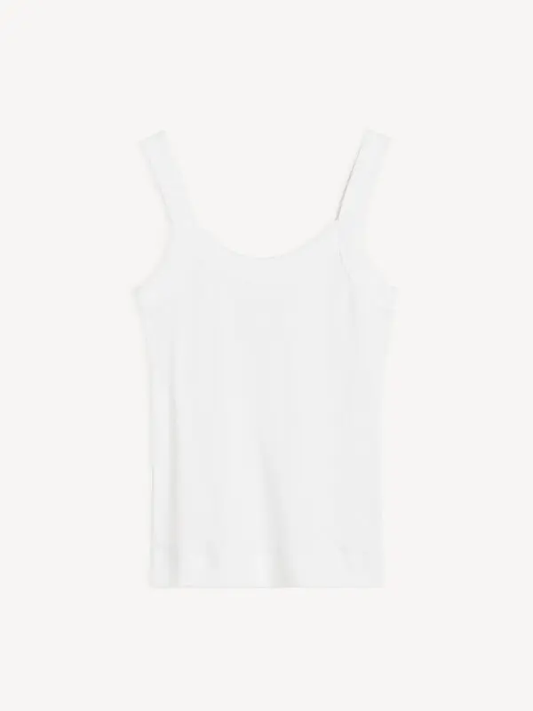 BY MALENE BIRGER Frillio Tank Top - Pure White