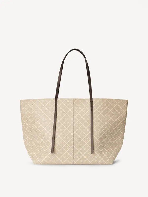 BY MALENE BIRGER Abi Printed Tote Bag - Feather