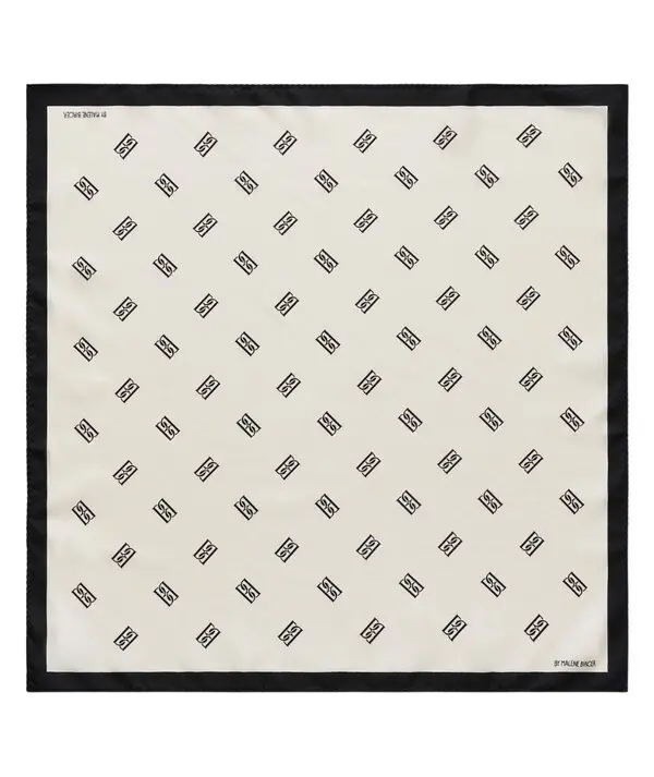 BY MALENE BIRGER Monnis Silk Scarf - Soft White