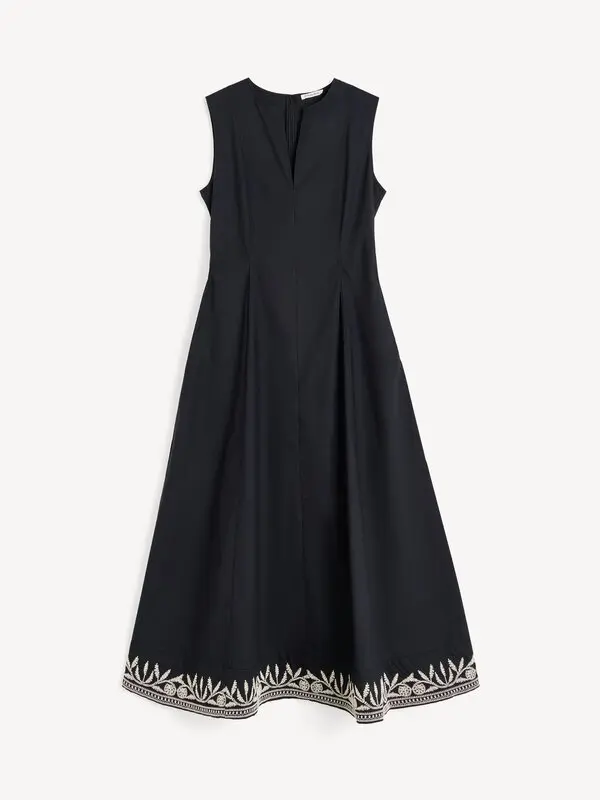 BY MALENE BIRGER Margrethe Organic Cotton Maxi Dress - Black