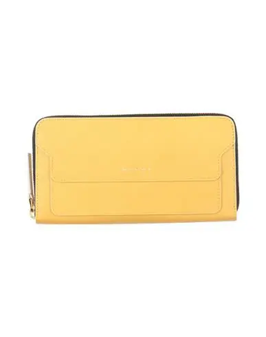 Marni Wallet Marigold Cow Leather - Yellow
