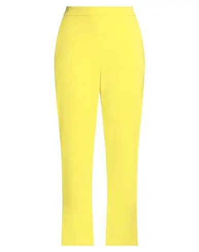 Pinko Straight-leg Crepe Pants - Yellow
