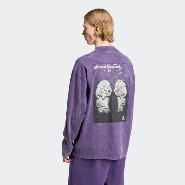 Adidas Equipment Graphic Tee - Violet