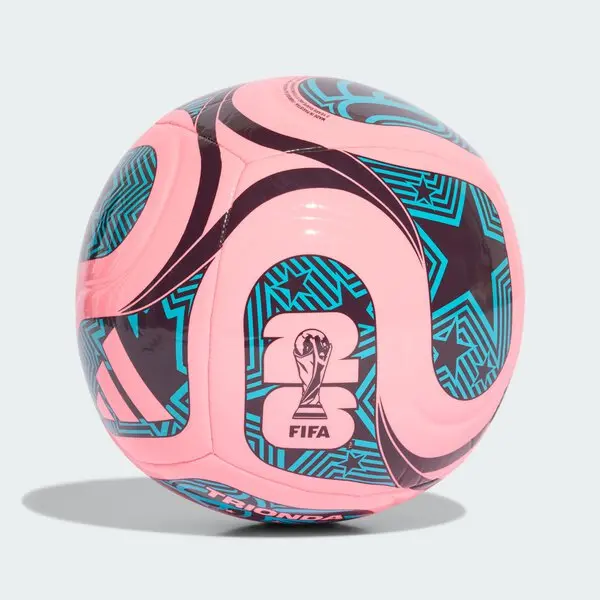 Adidas Fifa World Cup 26™ Trionda Club Ball - Beam Pink / Noble Red / Blue
