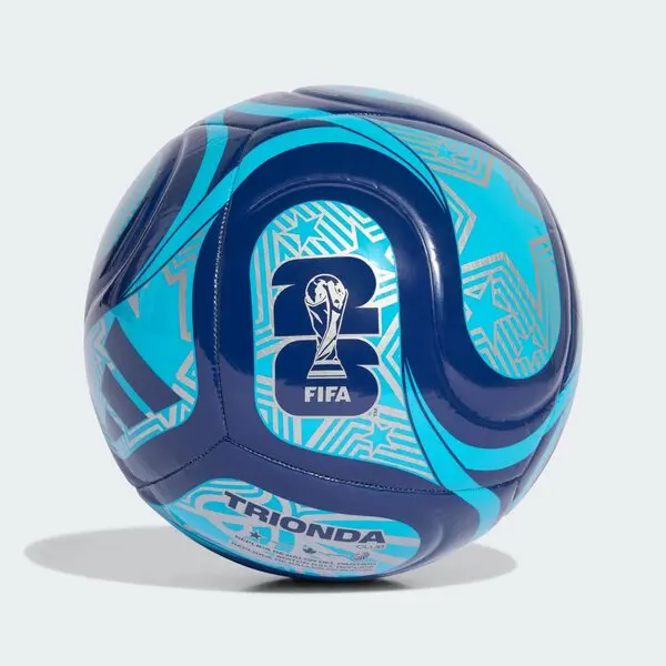 Adidas Fifa World Cup 26™ Trionda Club Ball - Night Indigo / Semi Pink Glow / Silver Metallic