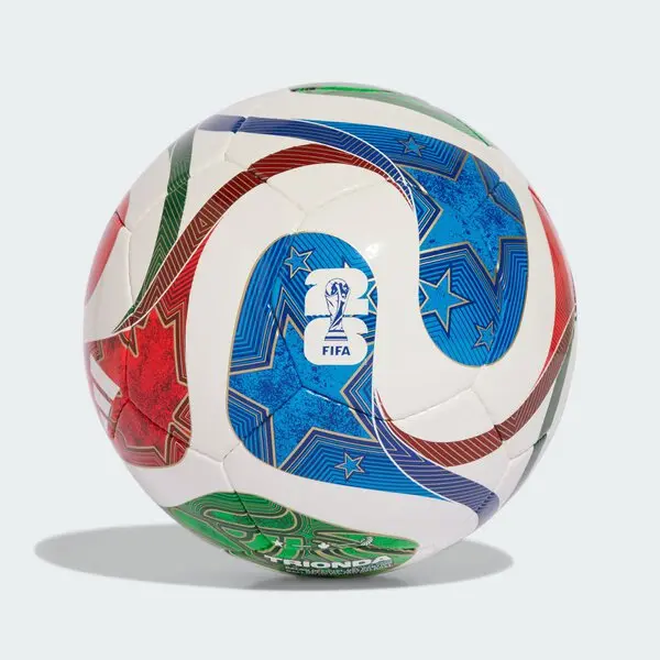 Adidas Fifa World Cup 26™ Trionda Pro Sala Ball - White / Royal Blue / Solar Blue / Power Red