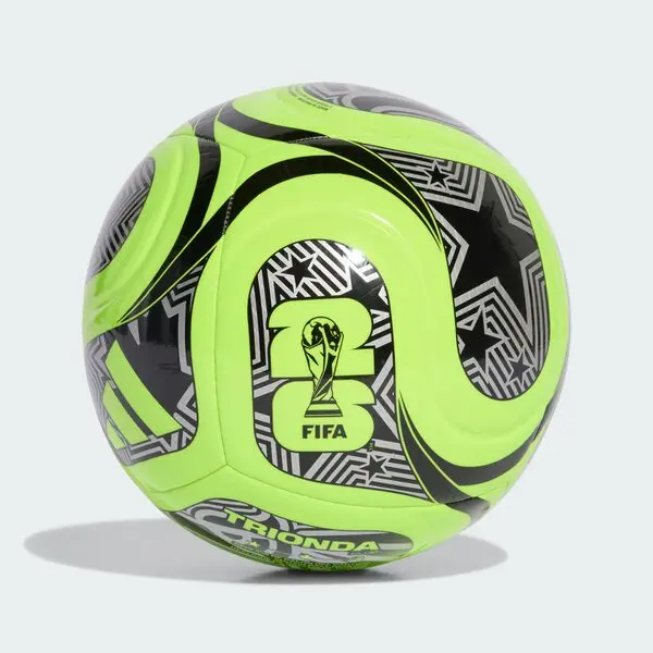 Adidas Fifa World Cup 26™ Trionda Club Ball - Lucid Lemon / Black / Silver Metallic