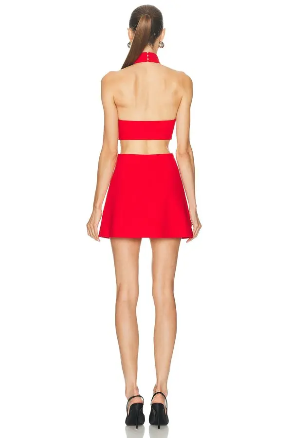 Casablanca Cocktail Dress - Red