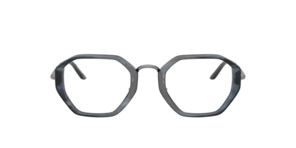 Giorgio Armani Optical Glasses - Striped Smoke