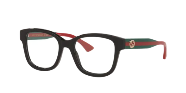 Gucci Rectangle Optical Glasses - Black