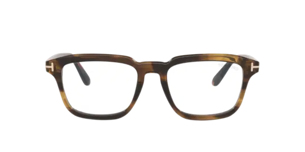 TOM FORD Rectangle Eyeglasses - Tortoise Blonde