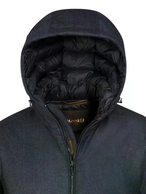 MOORER Oniro-ffl Hooded Down Jacket