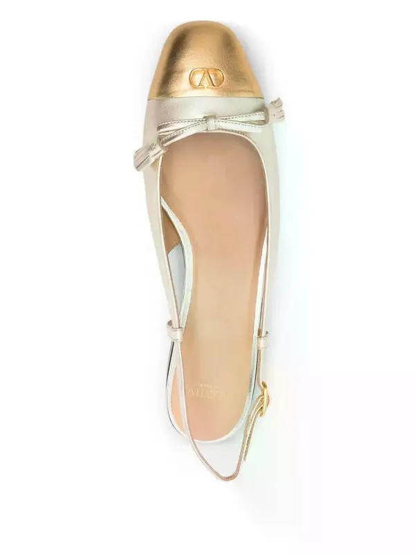 Valentino Garavani Val Valet Du Roi Slingback Ballet Flats