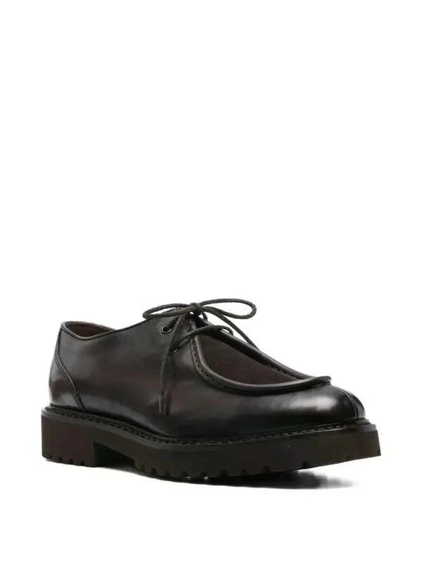 DOUCAL'S Lace-up Derby Shoes
