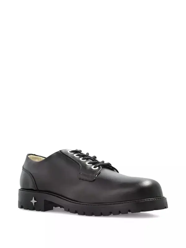 DUKE + DEXTER Lennon Leather Derby Shoes