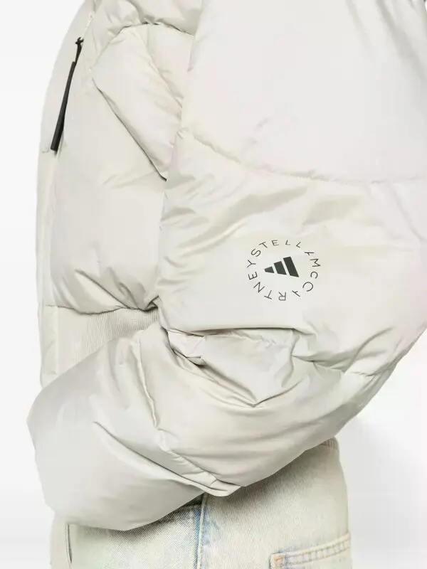 Adidas By Stella McCartney Hooded Zip-up Jacket