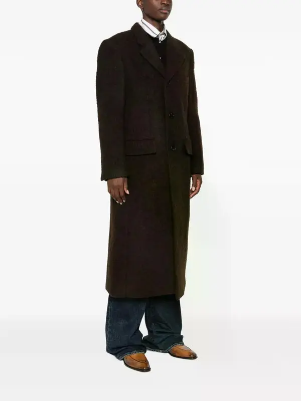 DUNST Alpaca Wool-blend Tailored Coat