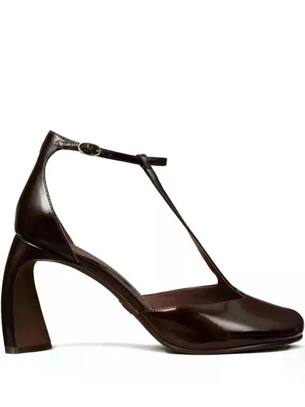 Tory Burch 90mm Peep-toe T-strap Sandals - Brown