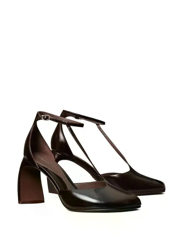 Tory Burch 90mm Peep-toe T-strap Sandals - Brown