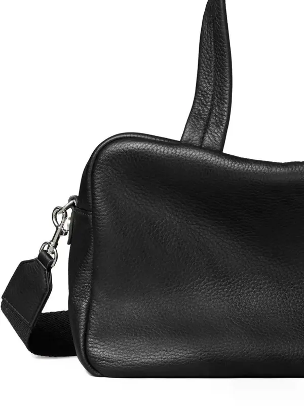Tory Burch Leather Satchel With Detachable Strap