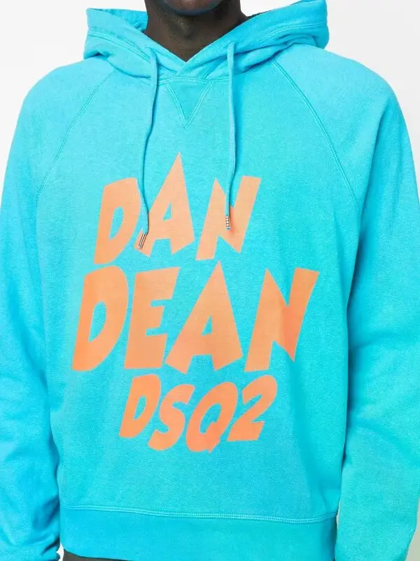 Dsquared2 Logo Drawstring Hoodie