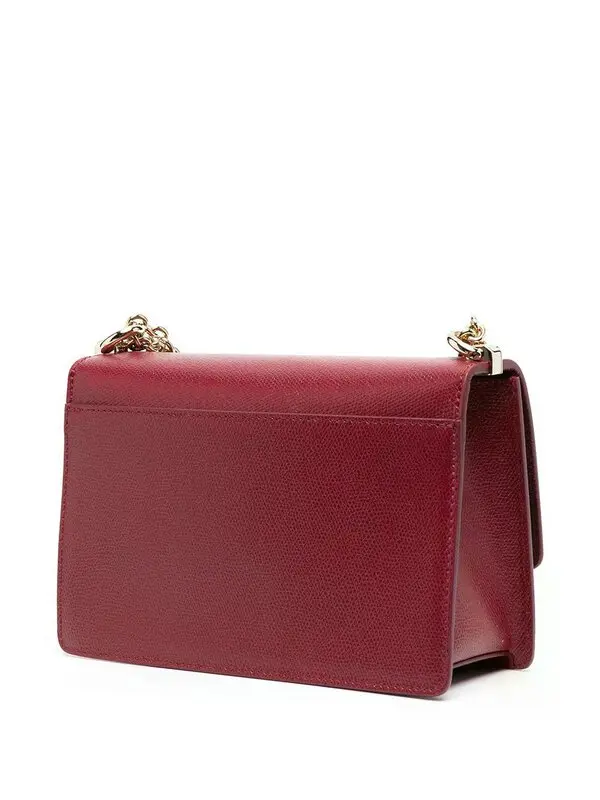 Furla Foldover Leather Crossbody Bag