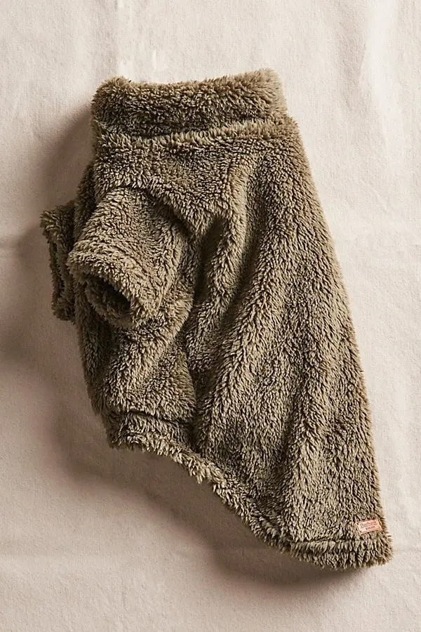 Barbour Brindle Fleece Dog Sweater