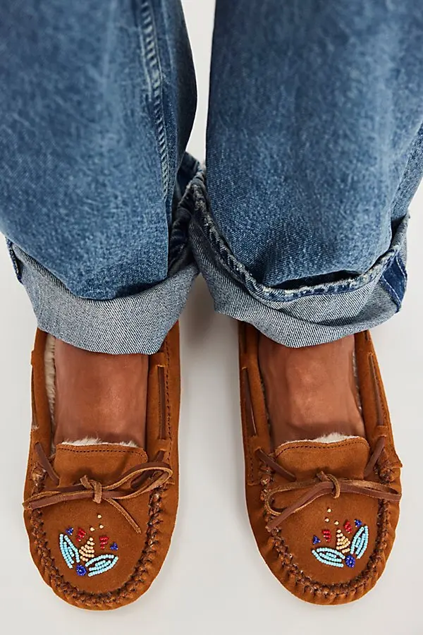 Minnetonka For Fp Ayashe Moccasins - Brown