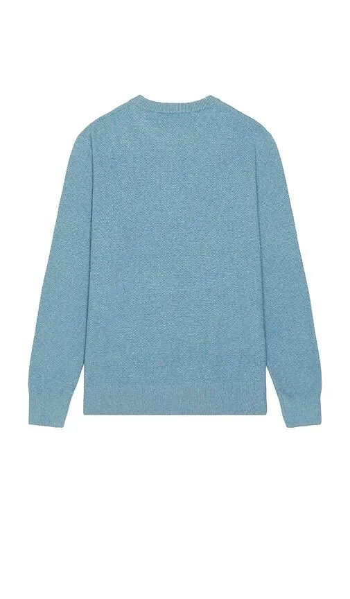 Faherty Brand Jackson Crew Neck Sweater - Stormy Lake Heather