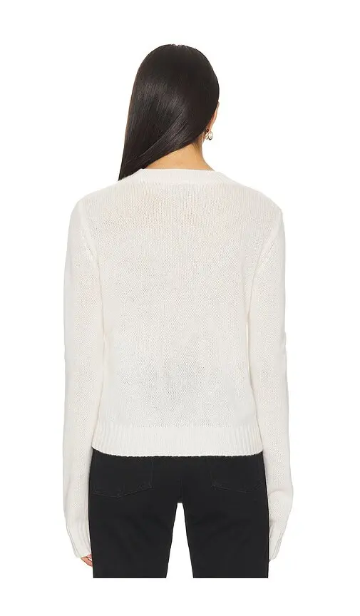 Enza Costa Easy Long Sleeve Crew Sweater