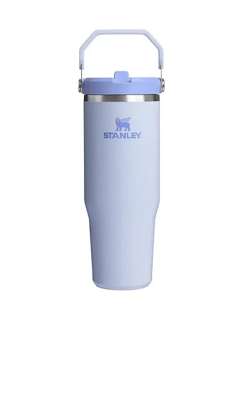STANLEY The Iceflow Flip Straw 2.0 Tumbler 30 Oz In Blue - Splash