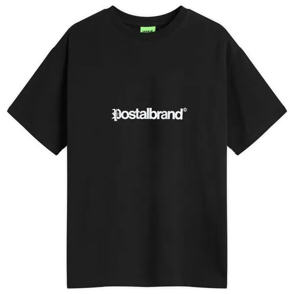 POSTAL Headline T-shirt - Black