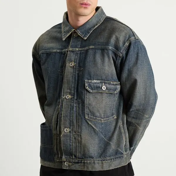 Neighborhood Savage Denim Type-1 Jacket - Indigo | Editorialist