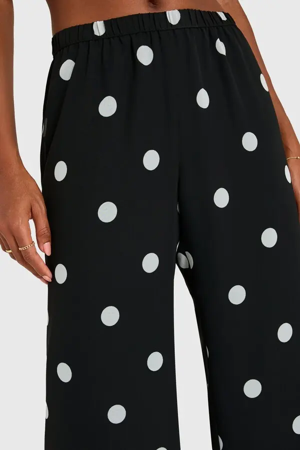 Amanda Uprichard Mariko Polka Dot Pants