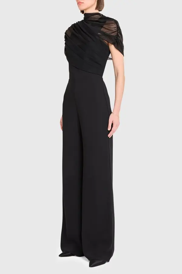 Amanda Uprichard Evianna Jumpsuit - Black