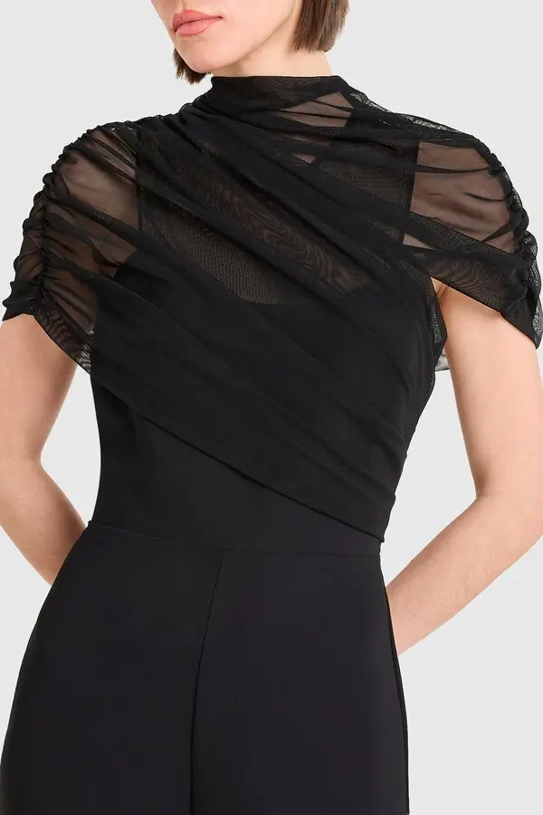 Amanda Uprichard Evianna Jumpsuit - Black
