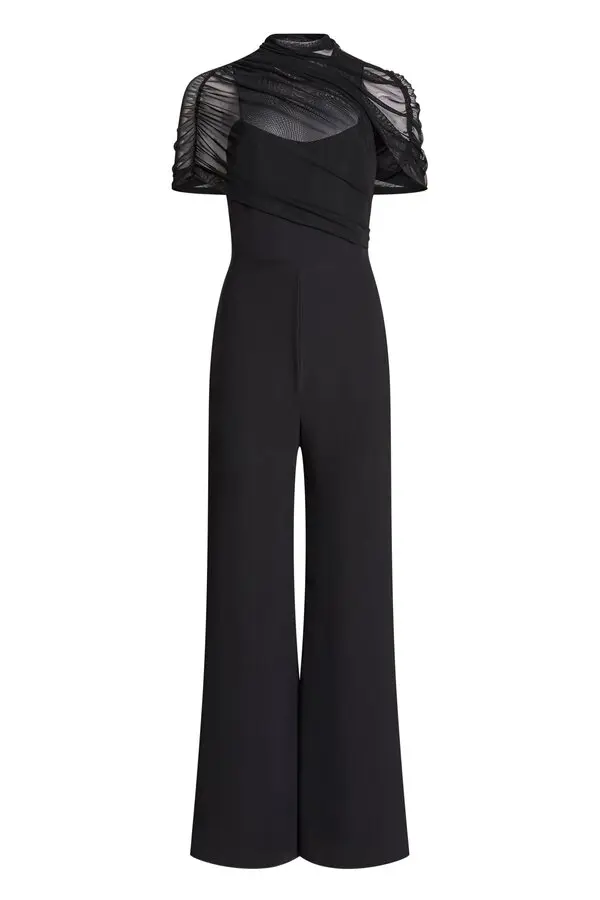Amanda Uprichard Evianna Jumpsuit - Black