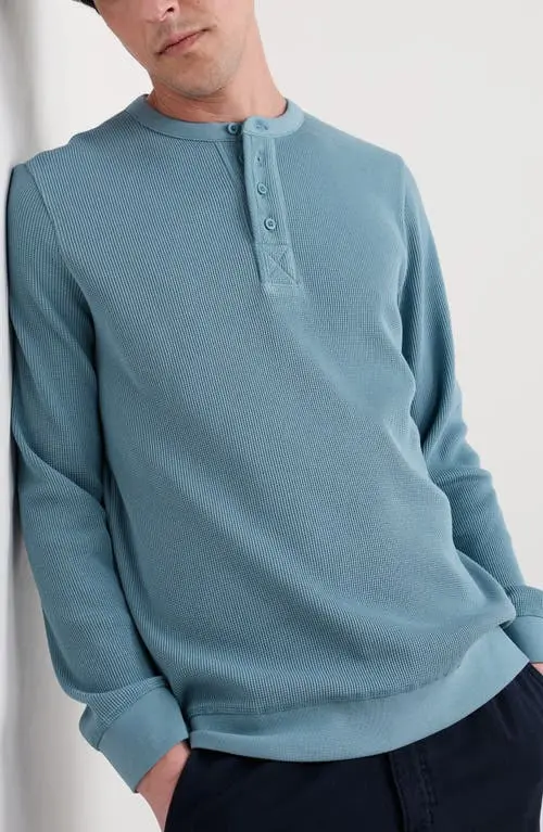 SEASALT CORNWALL Brigantine Waffle Knit Henley