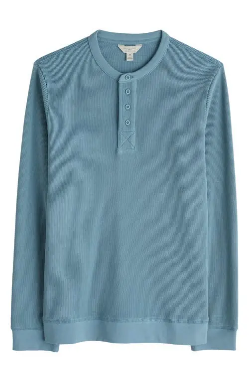 SEASALT CORNWALL Brigantine Waffle Knit Henley
