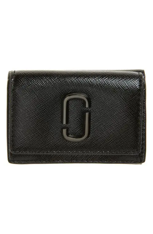 Marc Jacobs The Mini Trifold Wallet - Black