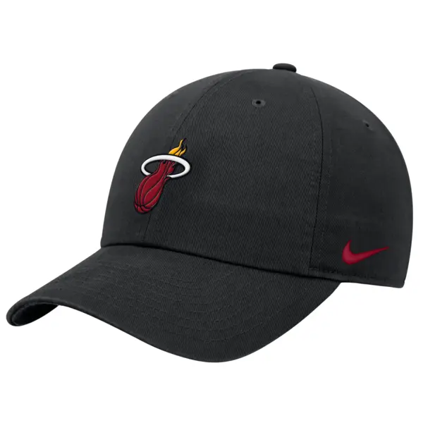 Nike Miami Heat Nba Cap - Black