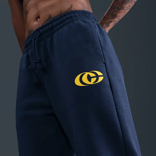 Nike Caitlin Clark Basketball Phoenix Fleece Pants - Blue