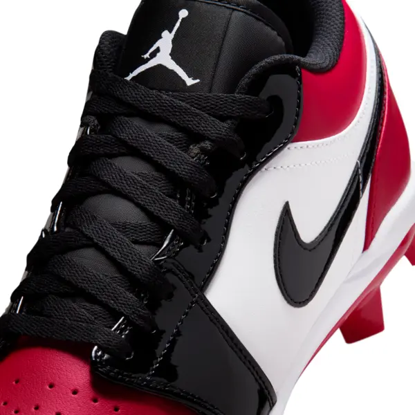 JORDAN 1 Retro Mcs Low Baseball Cleats - Red